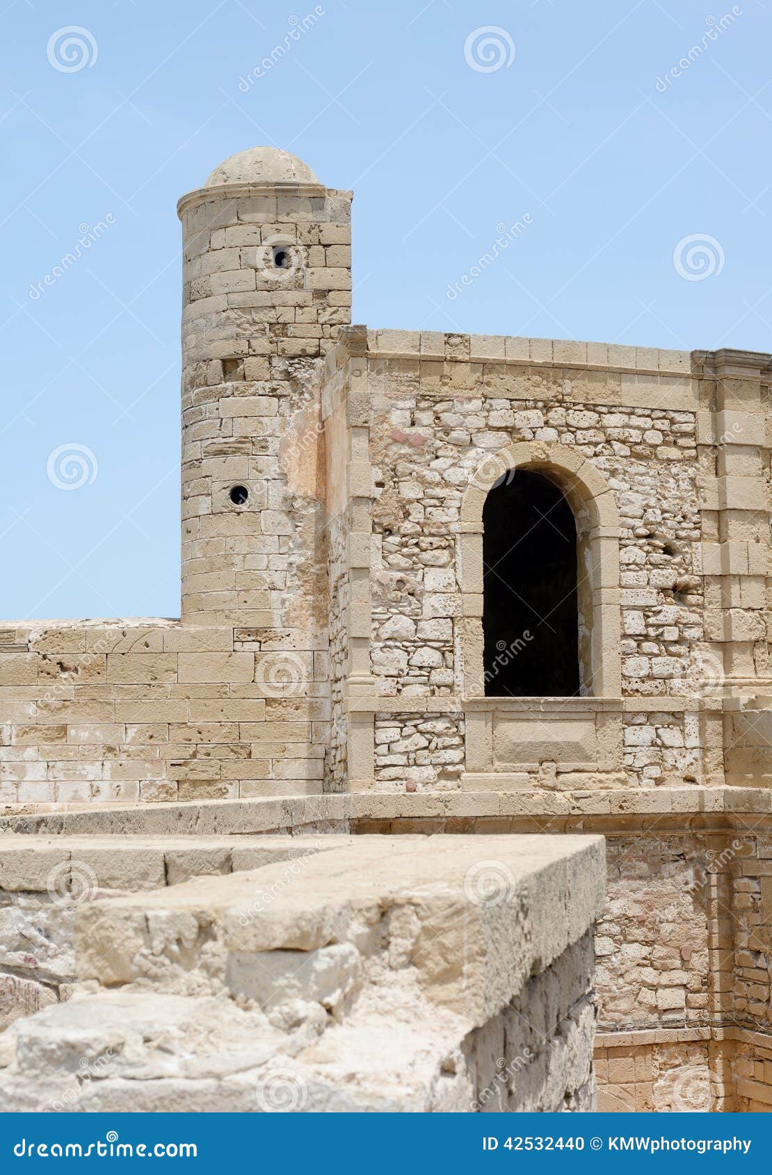 Fort Morocco stock photo. Image of bright, africa, essaouira - 42532440