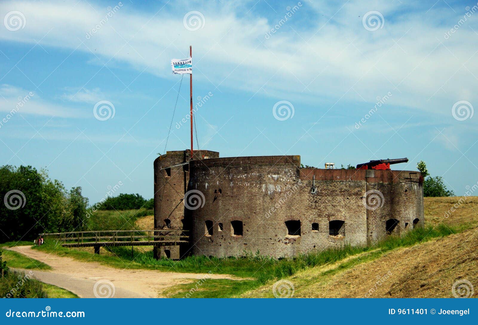 Fort Muiden stock image. Image of walls, fairytale, kingdom - 9611401