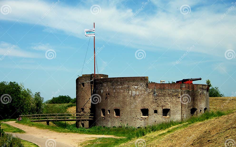 Fort Muiden stock image. Image of walls, fairytale, kingdom - 9611401