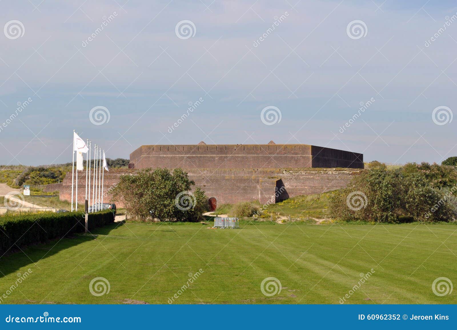 Fort Napoleon stock photo. Image of polygonal, flanders - 60962352