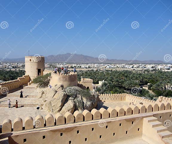 Fort in oman editorial image. Image of monument, famous - 23693355