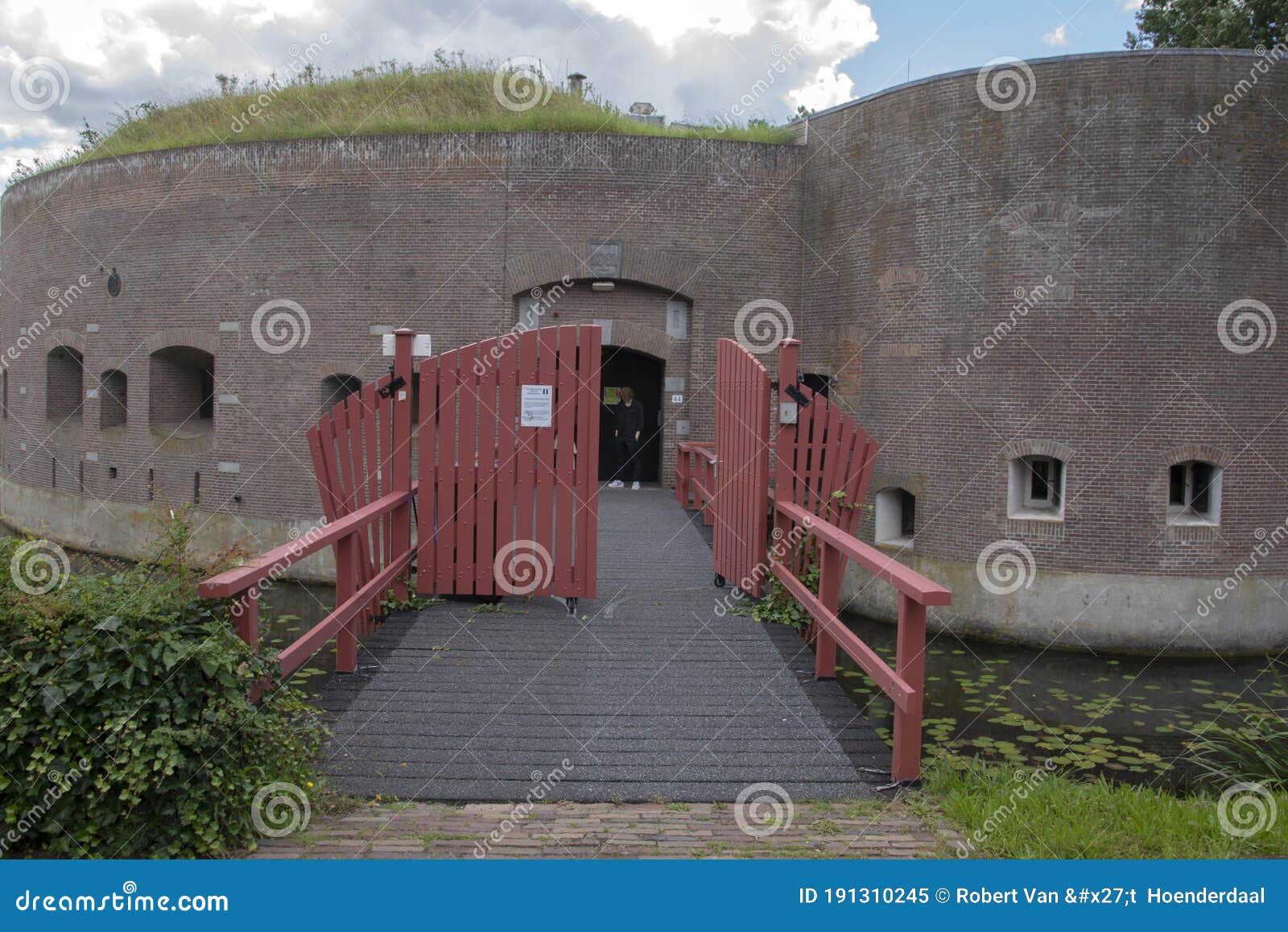 The Fort Ossenmarkt at Weesp the Netherlands 20-7-2020 Editorial Image ...