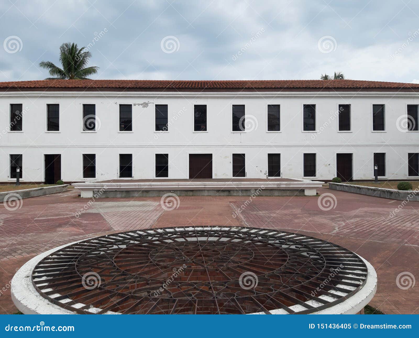 Fort Pilar simple shrine stock image. Image of simple - 151436405