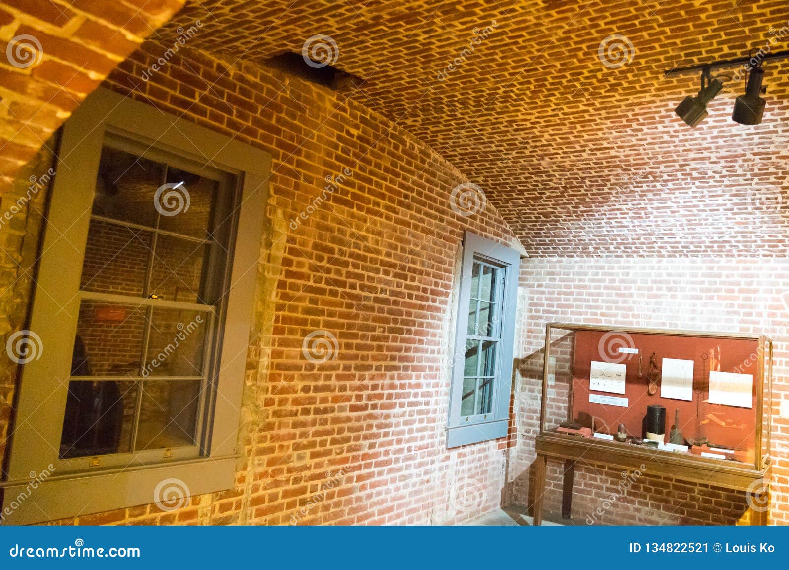 Inside Fort Point at San Francisco -10/19/2018 Editorial Photo - Image ...