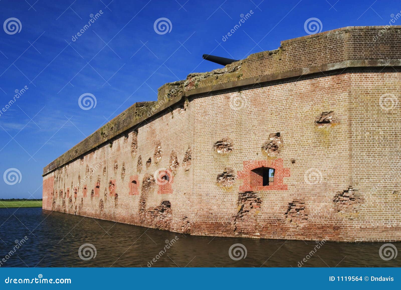 Fort Pulaski stock photo. Image of savannah, south, historic - 1119564