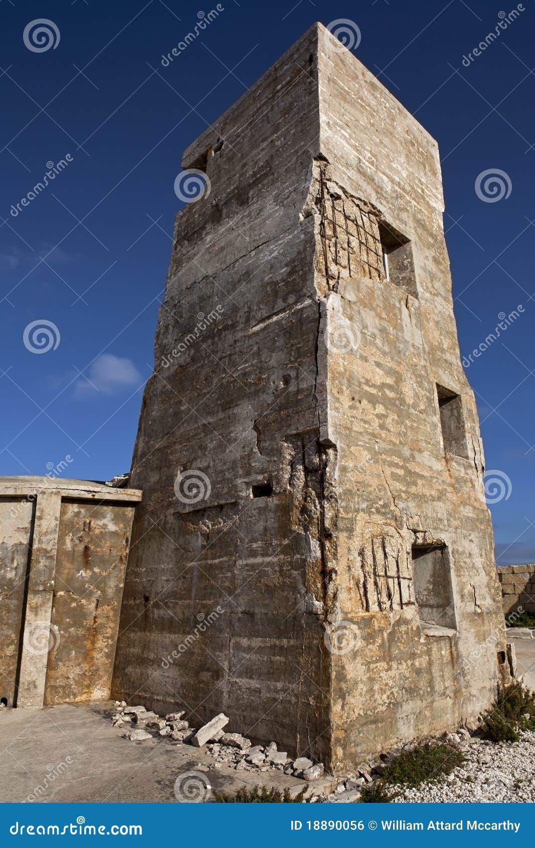 Fort Ricasoli Gun Tower stock photo. Image of fortress - 18890056