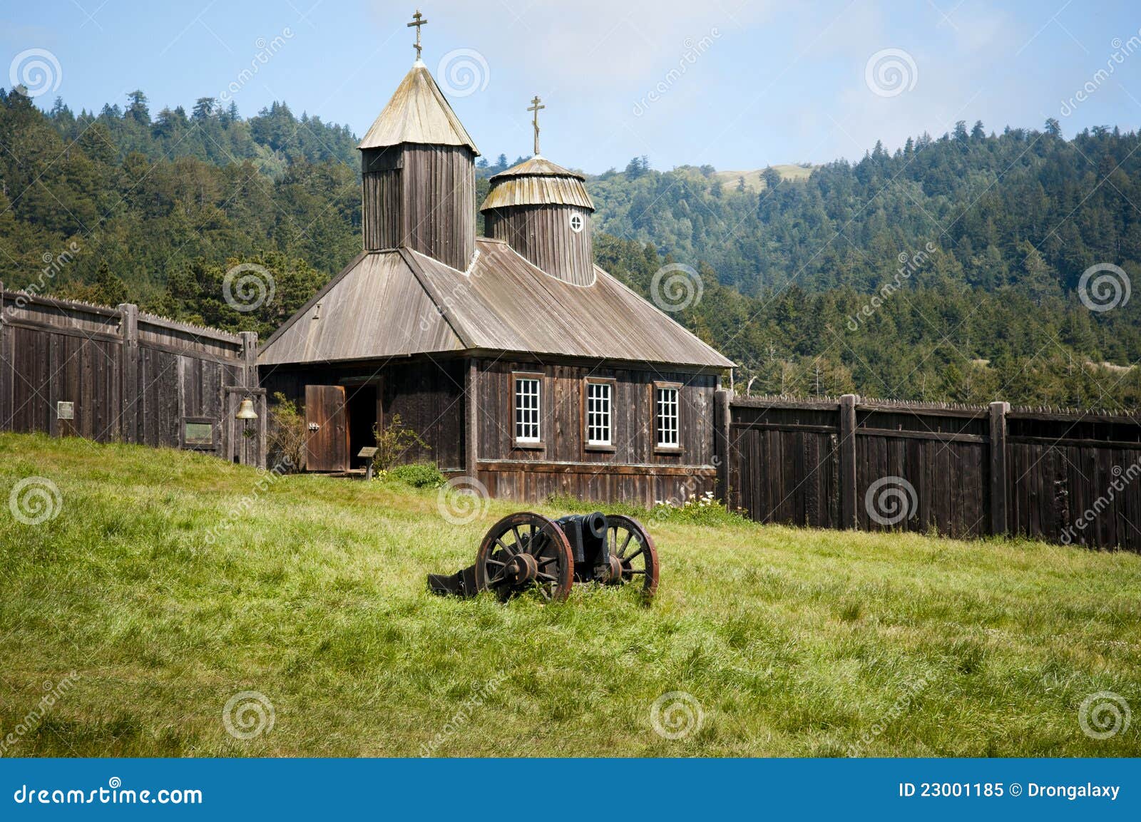 Fort ross california. stock image. Image of california - 23001185
