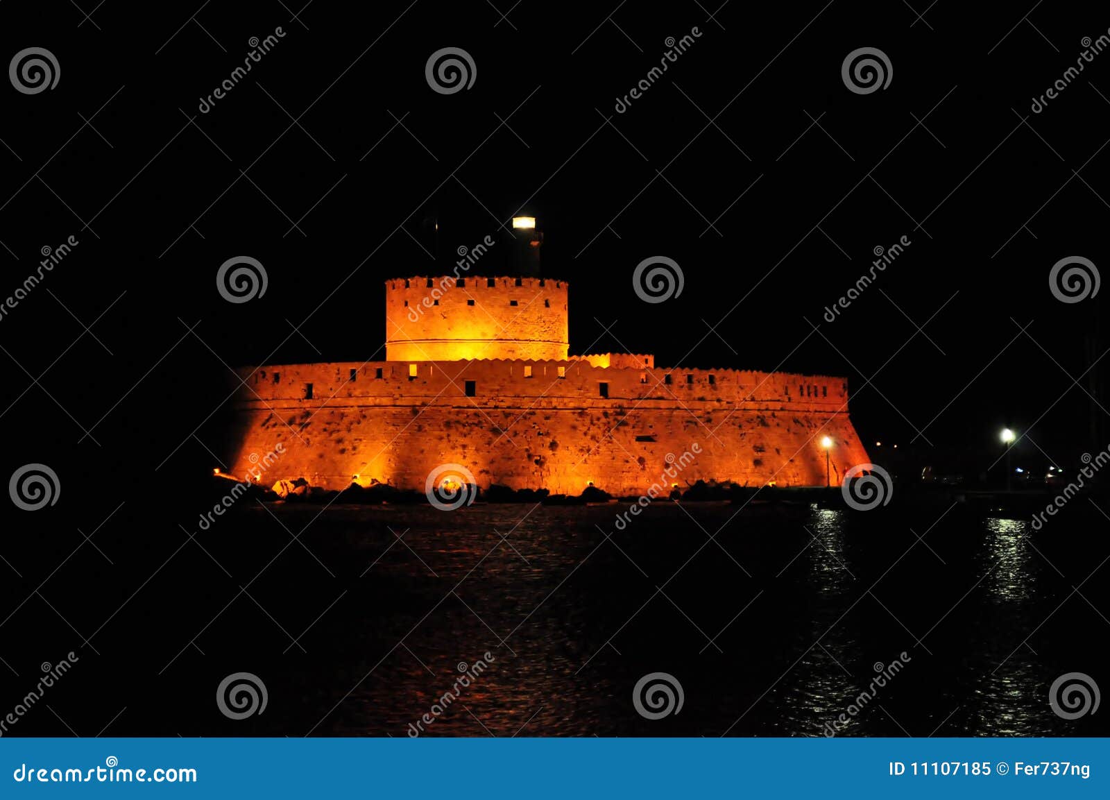 Fort Saint Nicholas stock image. Image of fortress, mediterranean ...