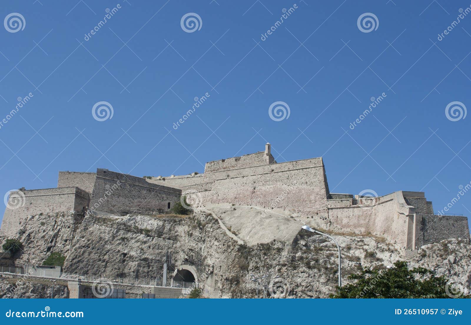 Fort Saint Nicolas, Marseille Stock Image - Image of tourism ...