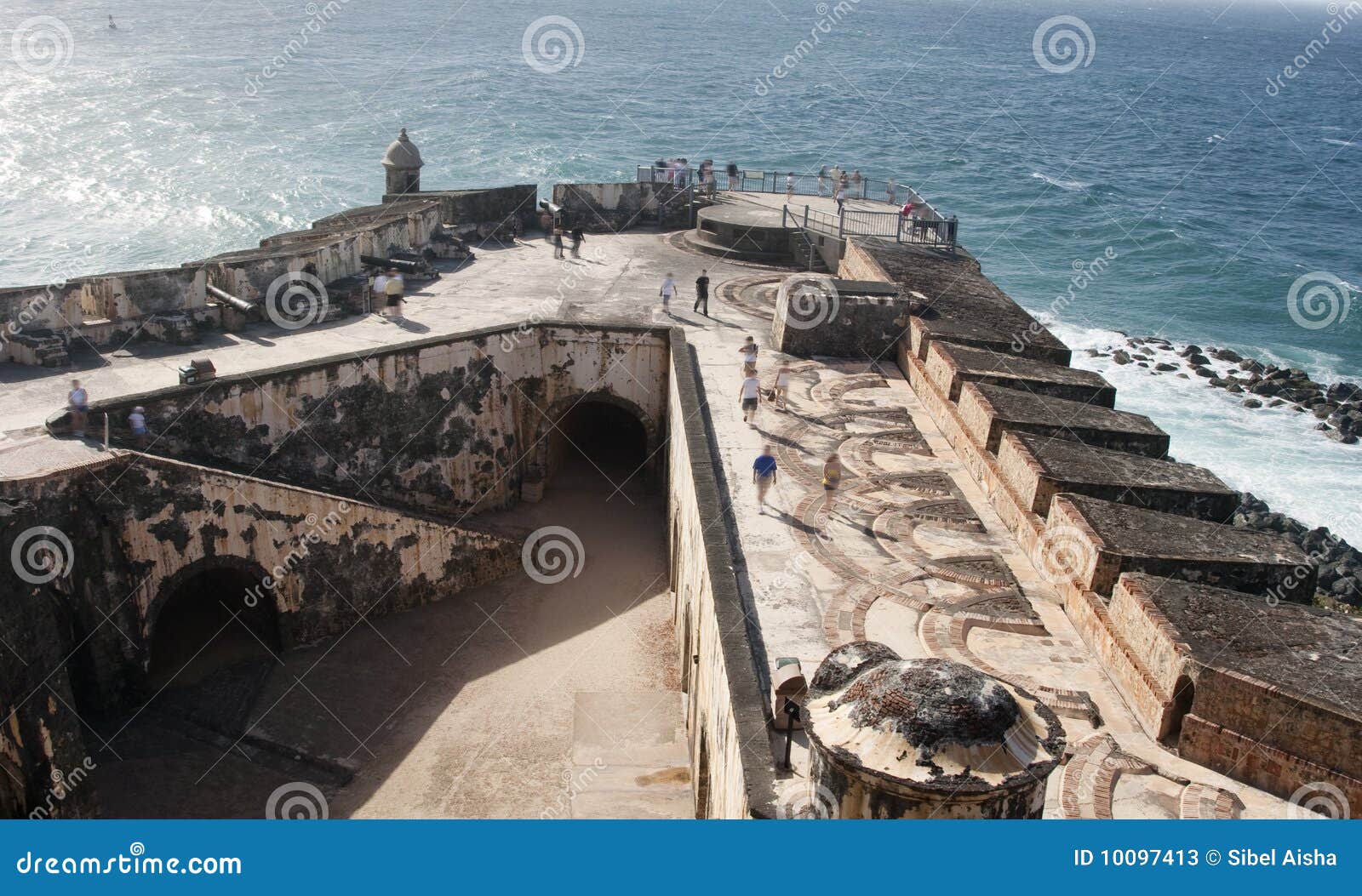 Fort San Felipe Del Morro stock image. Image of site - 10097413