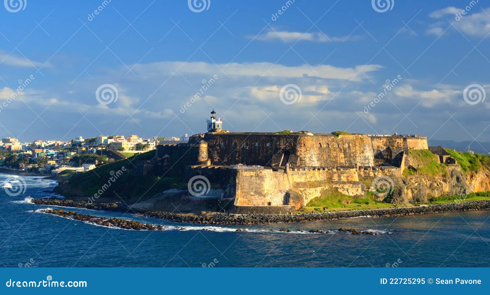 Fort San Felipe del Morro stock image. Image of spanish - 22725295