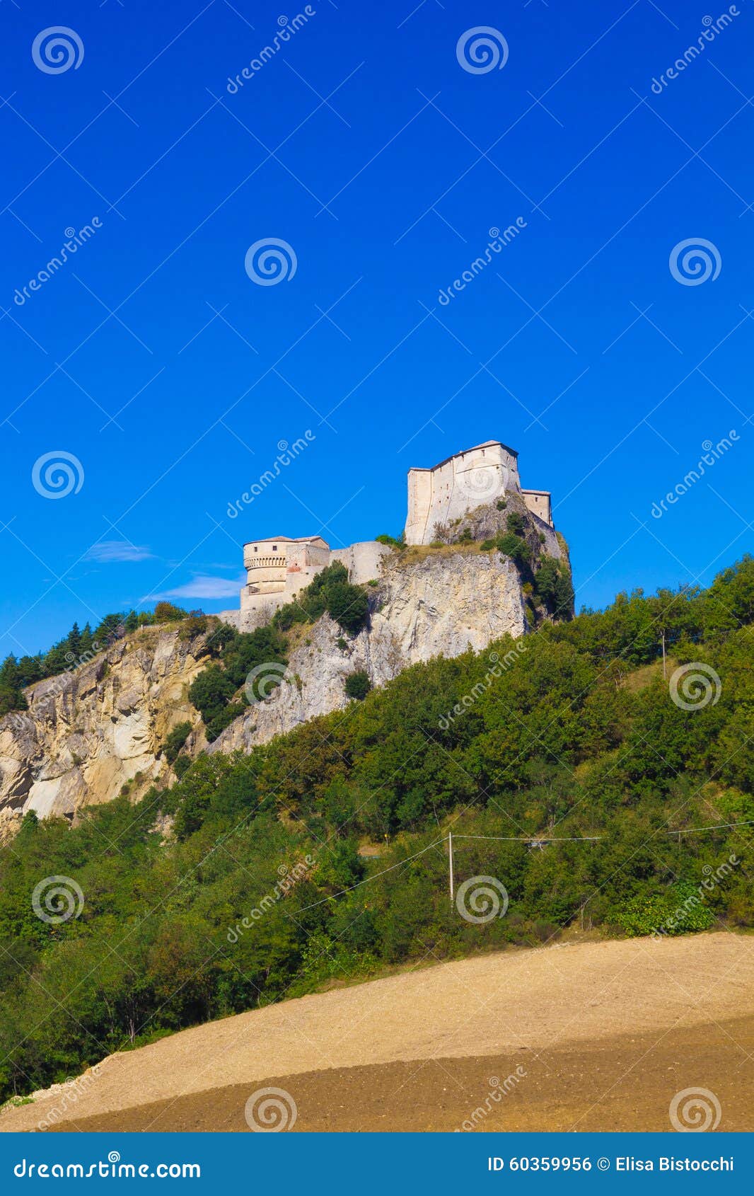 The Fort of San Leo, Rimini Stock Photo - Image of italy, giuseppe ...