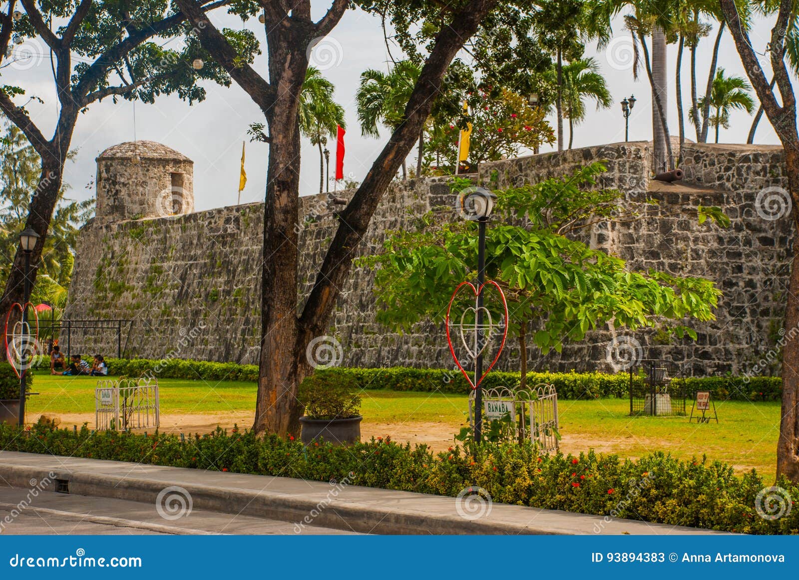 Fort San Pedro in Cebu, Philippines Editorial Stock Photo - Image of ...