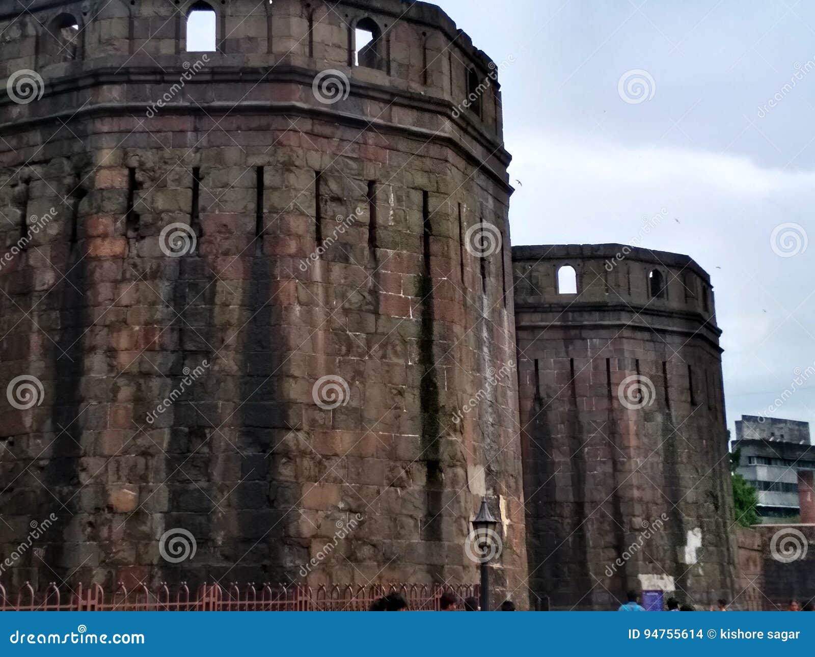 Fort stock photo. Image of view, shaniwar, side, fort - 94755614