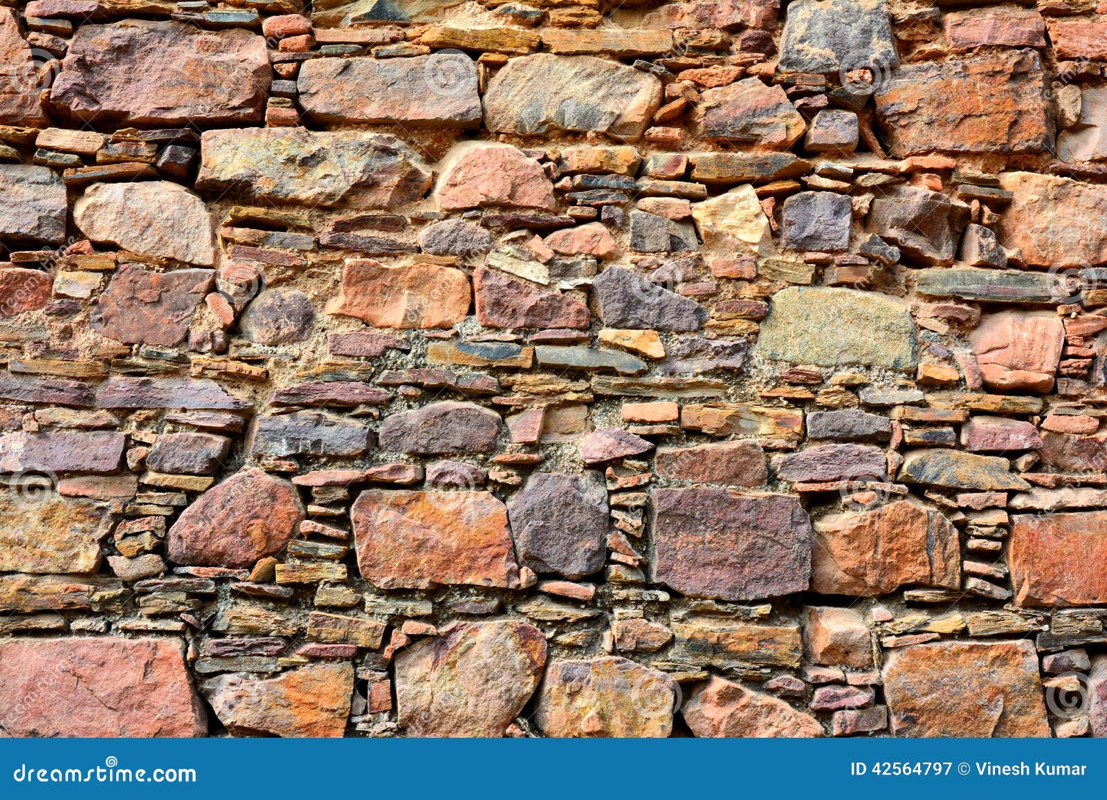 Fort stone wall stock image. Image of wall, abstract - 42564797