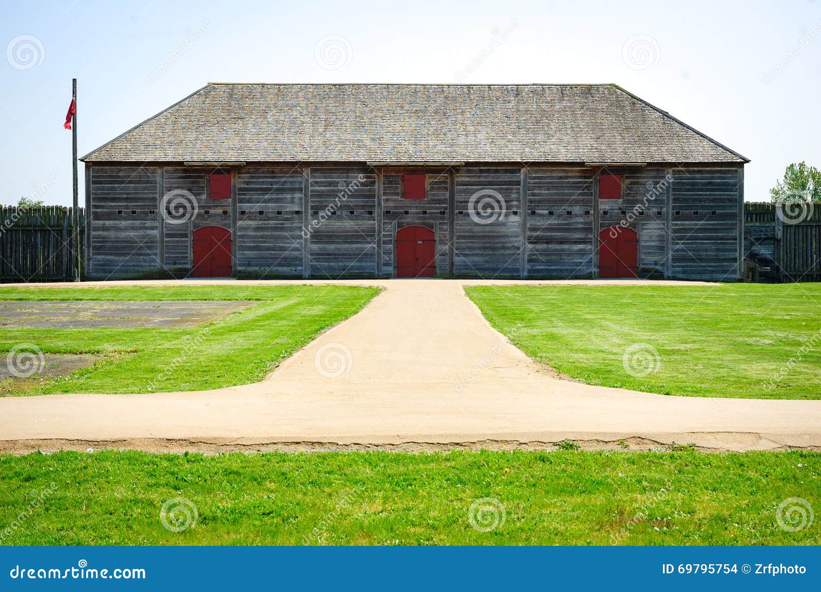 Fort Vancouver National Historic Site Stock Photo - Image of columbia ...