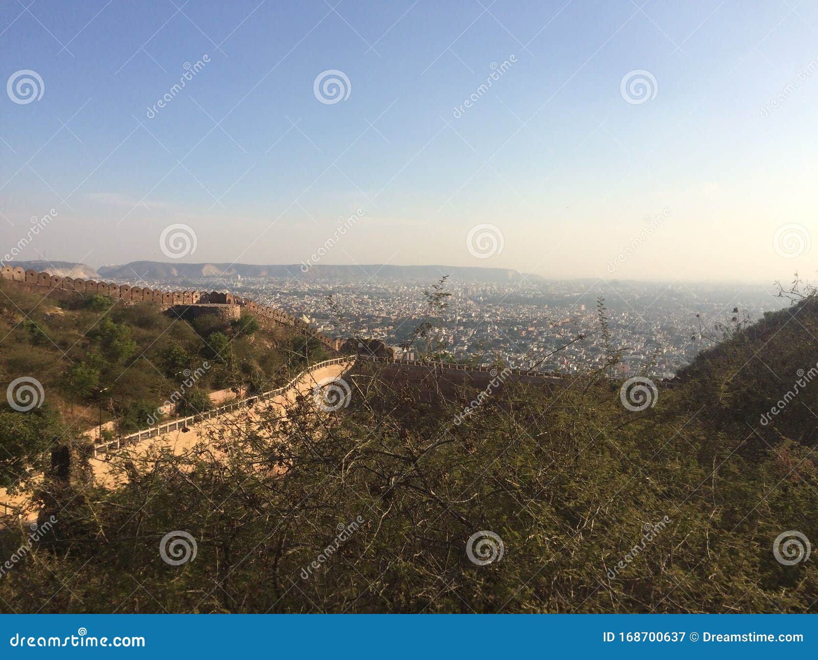 Fort view from side stock image. Image of view, fort - 168700637