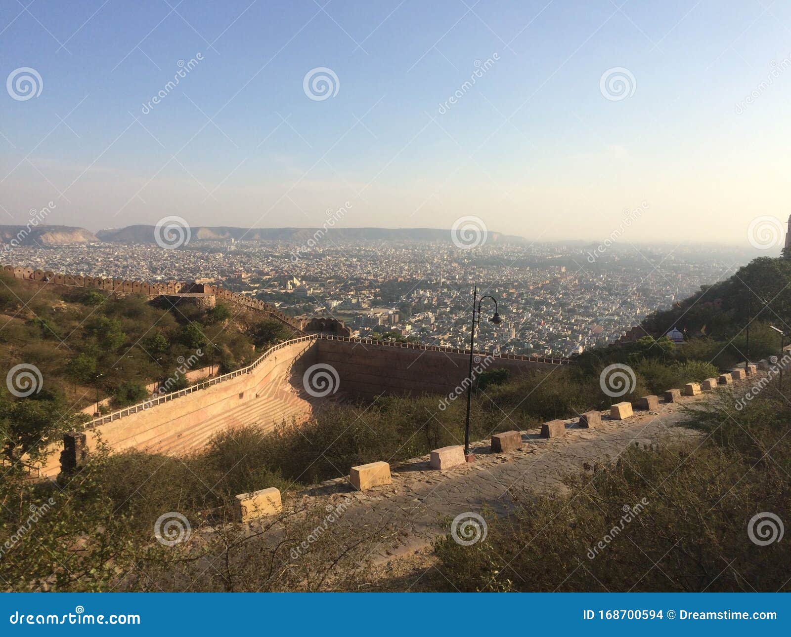 Fort view from side stock photo. Image of stapwell, view - 168700594