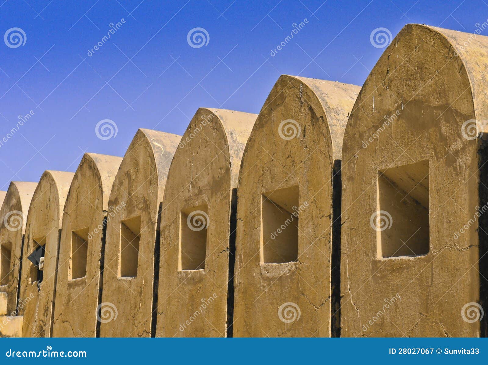 Fort wall stock image. Image of sandstone, architecture - 28027067
