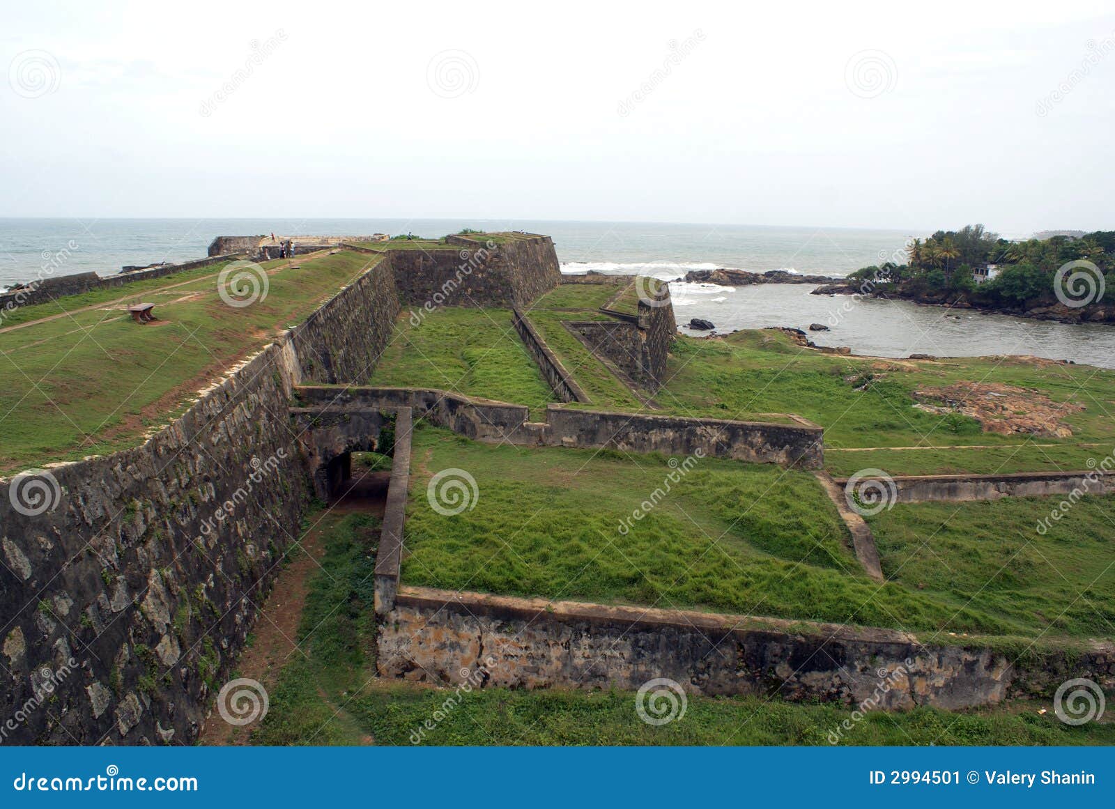 Fort wall in Galle stock image. Image of asia, dirty, fortress - 2994501