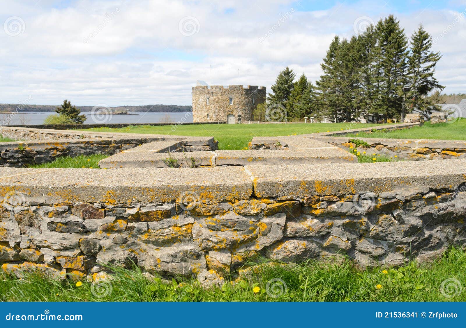Fort William Henry stock image. Image of 1692, state - 21536341