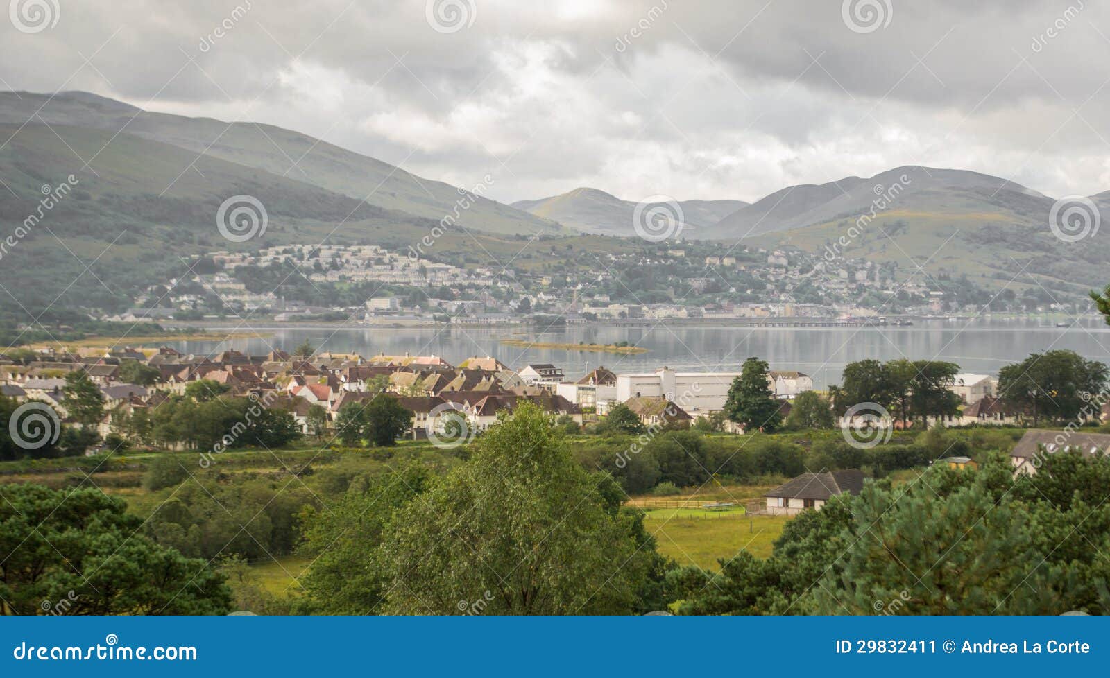 Fort William, Scotland stock image. Image of village - 29832411