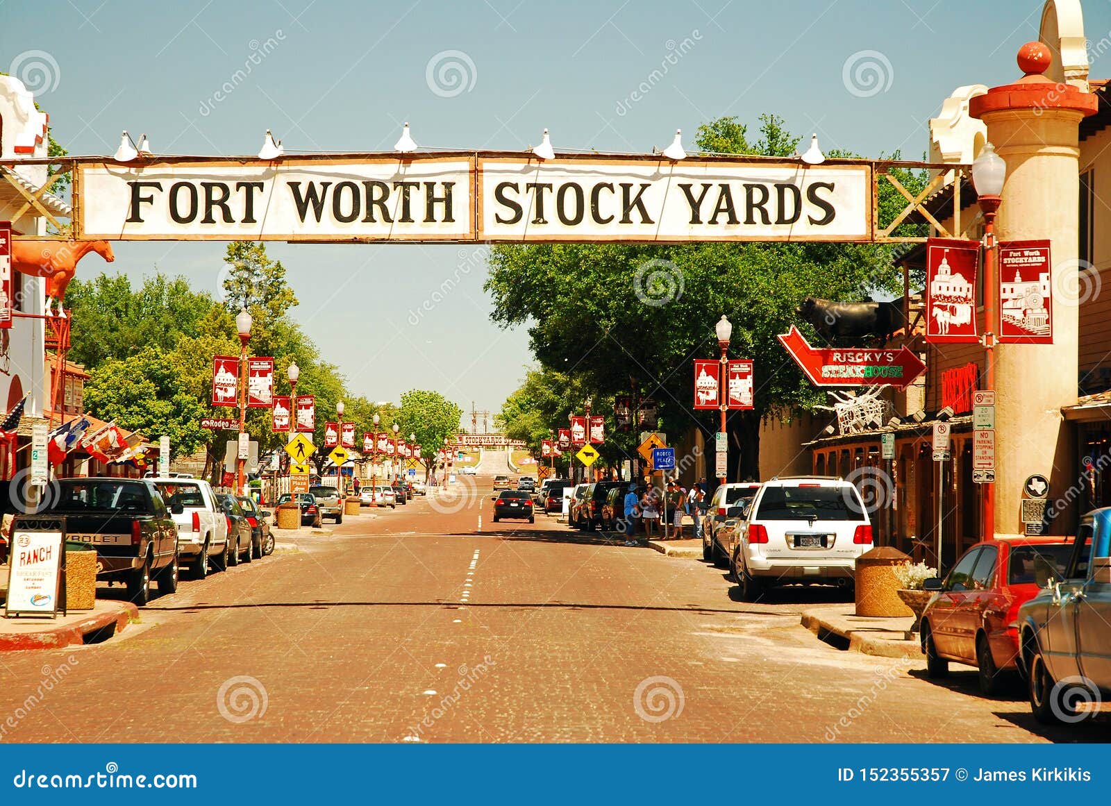 Fort Worth Stock Yards, Texas Editorial Photography - Image of commerce ...