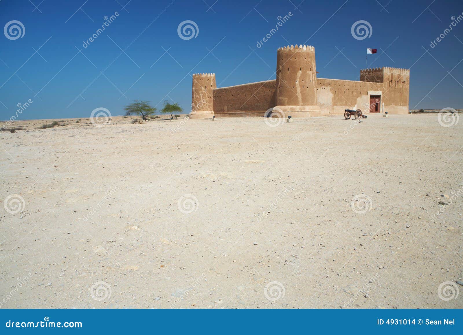 Fort Zubara stock photo. Image of desert, site, history - 4931014