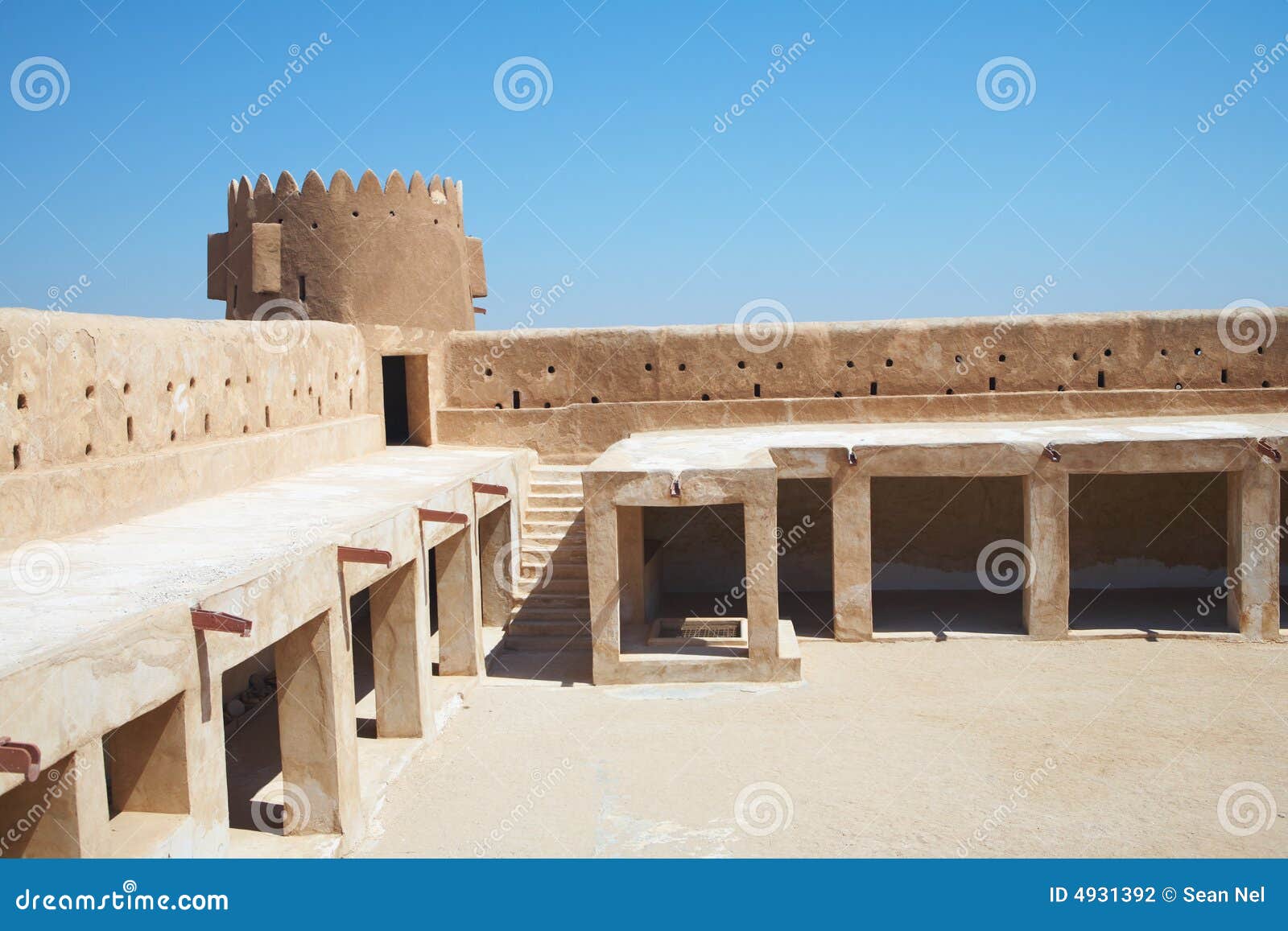 Fort Zubara stock photo. Image of heritage, inside, safe - 4931392