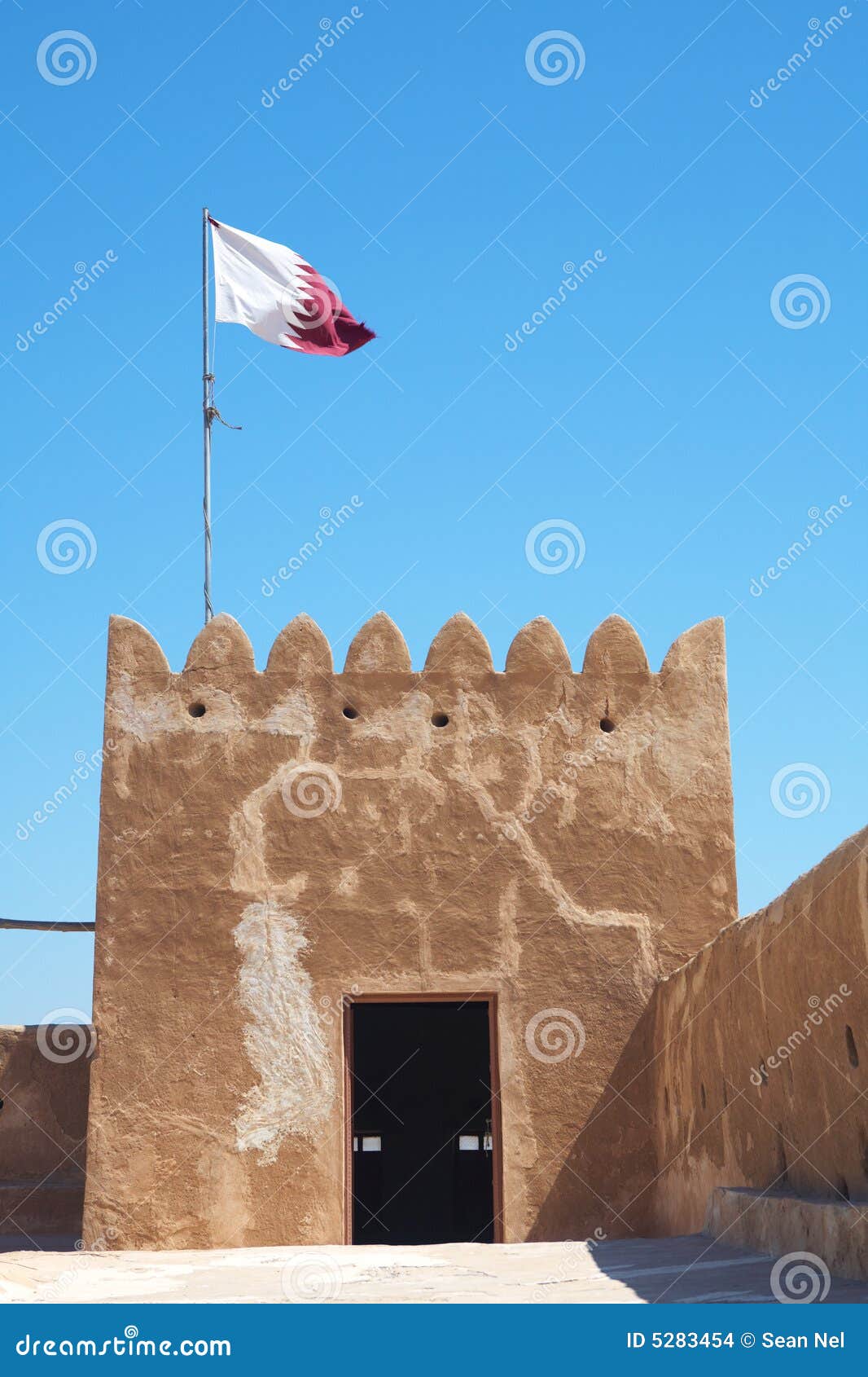 Fort Zubara stock photo. Image of east, heritage, space - 5283454
