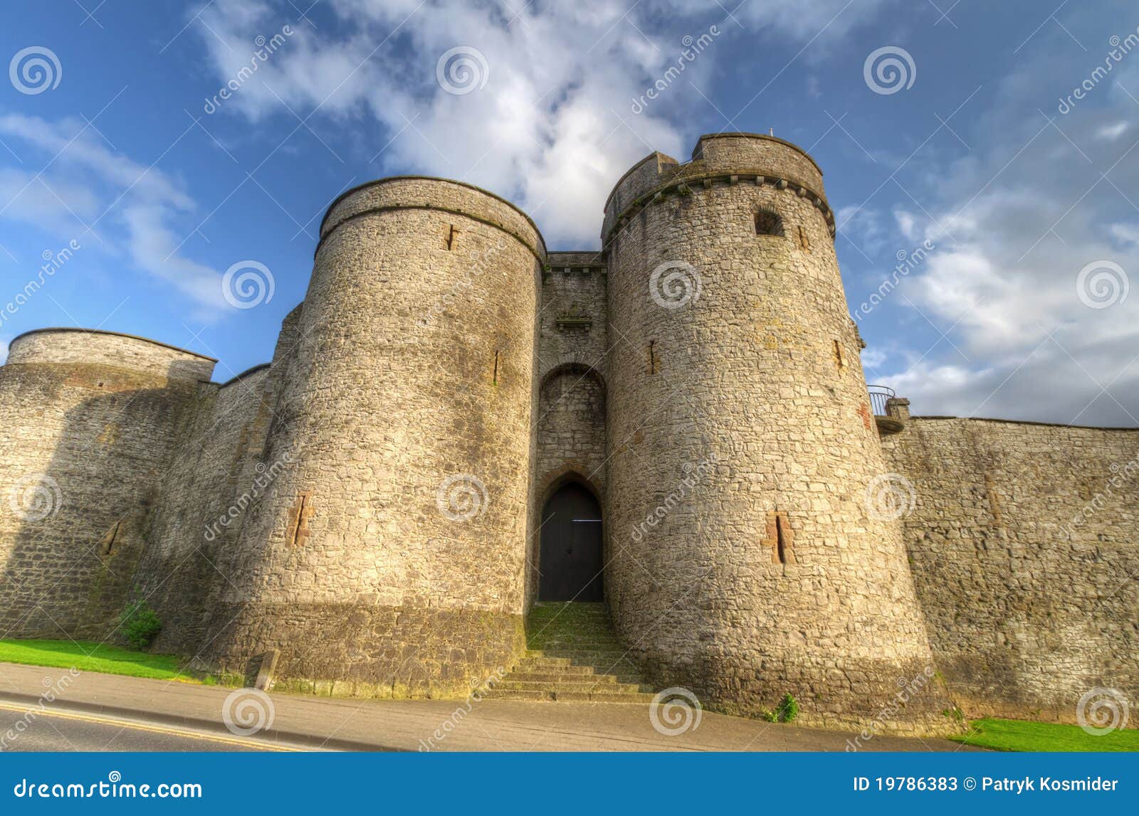 Fortaleza De Rey Juan Castle Imagen de archivo - Imagen de irlandés ...