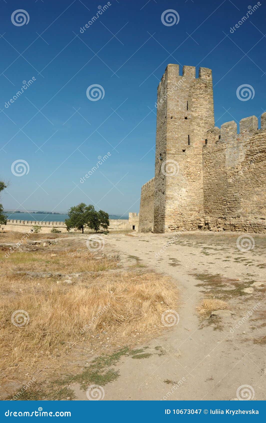 Fortaleza Interior De Akkerman Imagen de archivo - Imagen de ladrillo ...