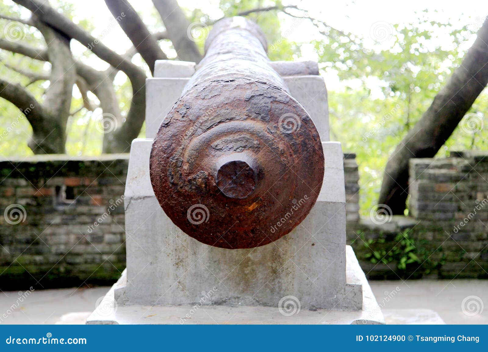 Forte antigo de Chiwan foto de stock. Imagem de porcelana - 102124900