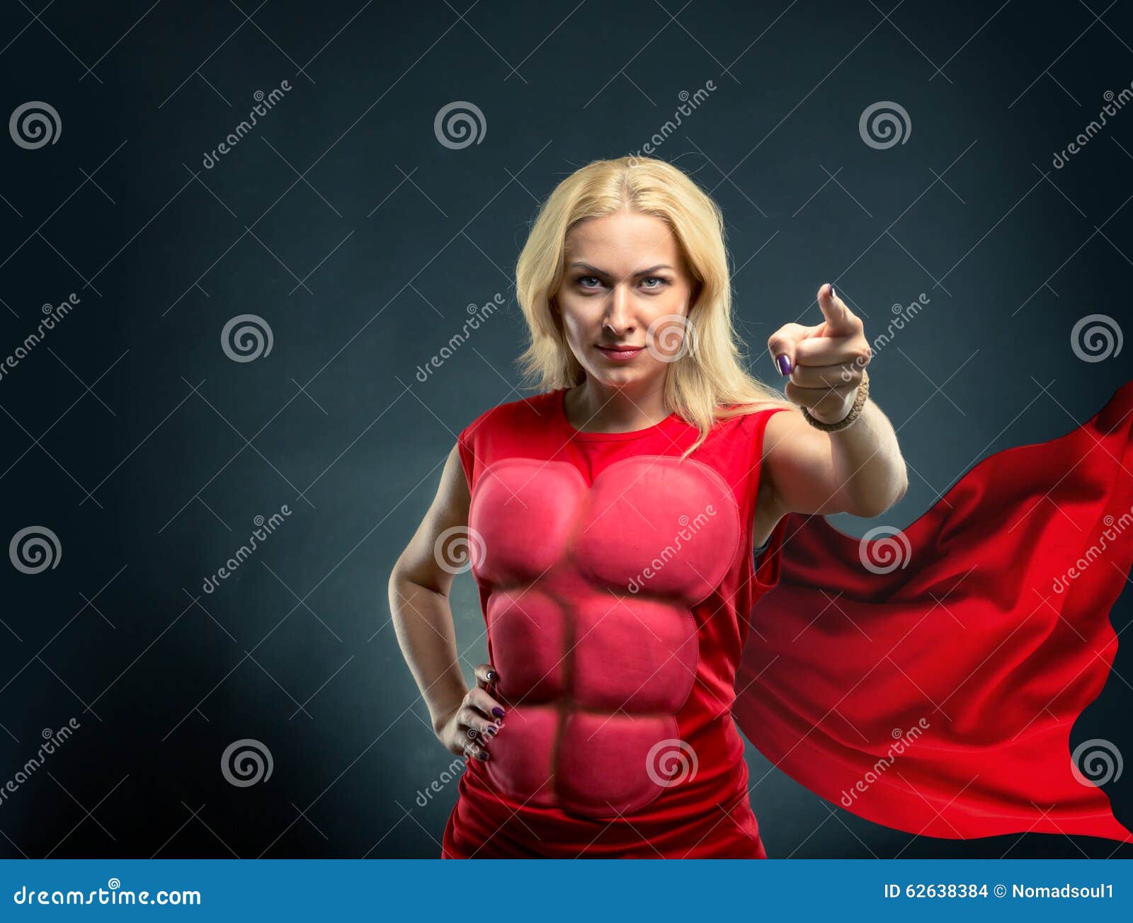 Forte donna fotografia stock. Immagine di sicuro, signora - 62638384