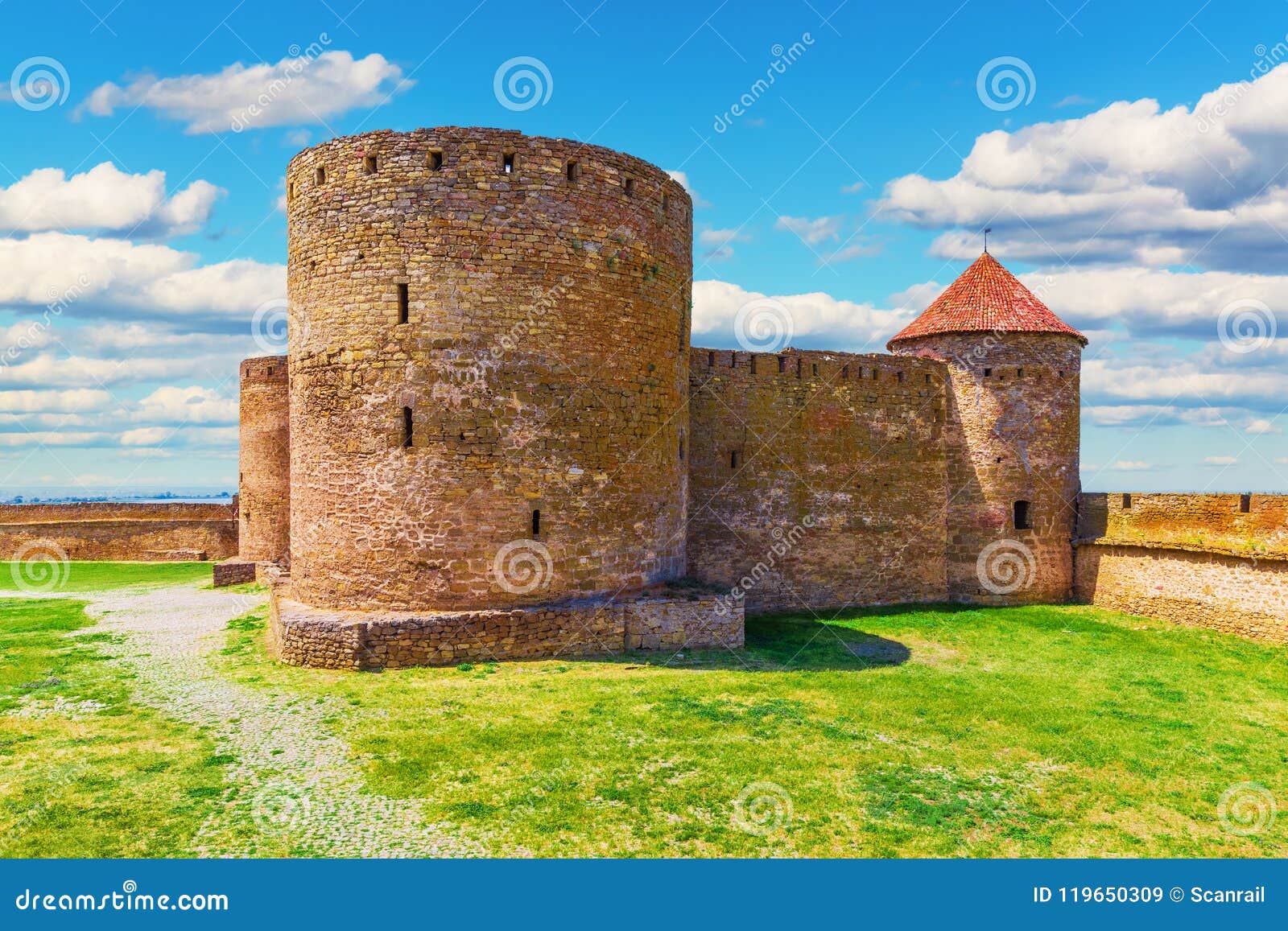 Forteresse D'Akkerman Dans Belgorod-Dnestrovskiy, Ukraine Image stock ...