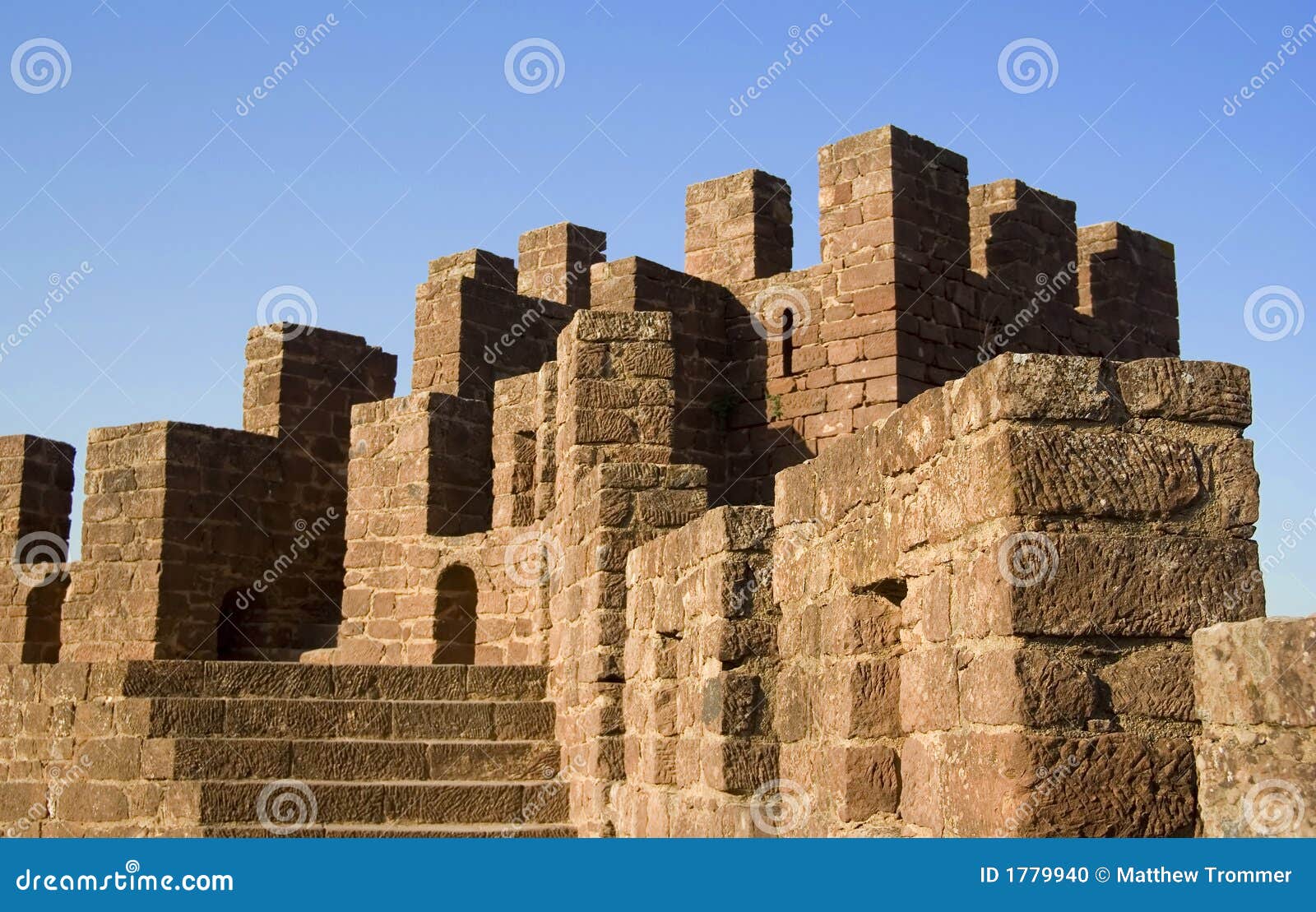 Forteresse en pierre photo stock. Image du tourisme, château - 1779940