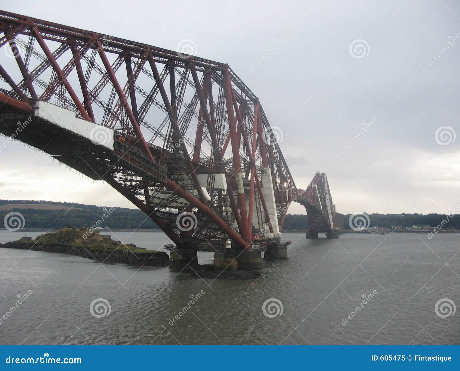 Forth Rail Bridge stock image. Image of firth, bridge, scottish - 605475