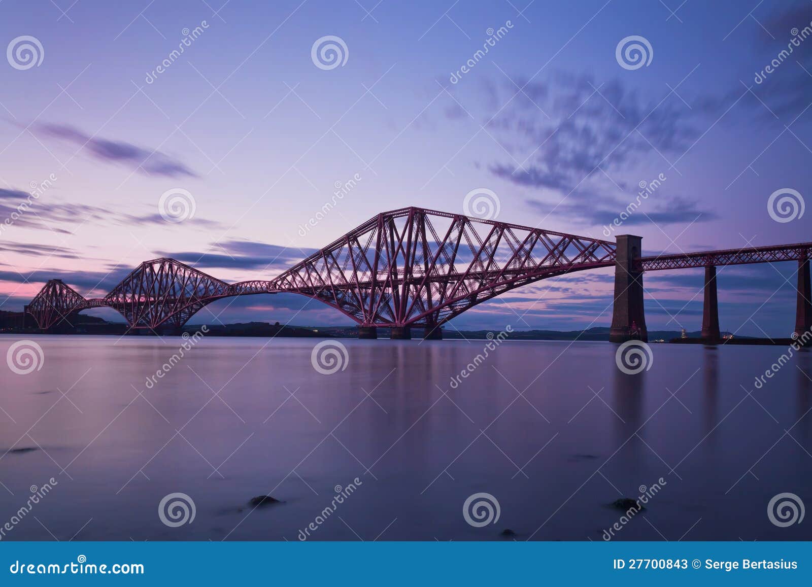 The Forth Rail Bridge Edinburgh, Scotl Stock Image - Image of ...
