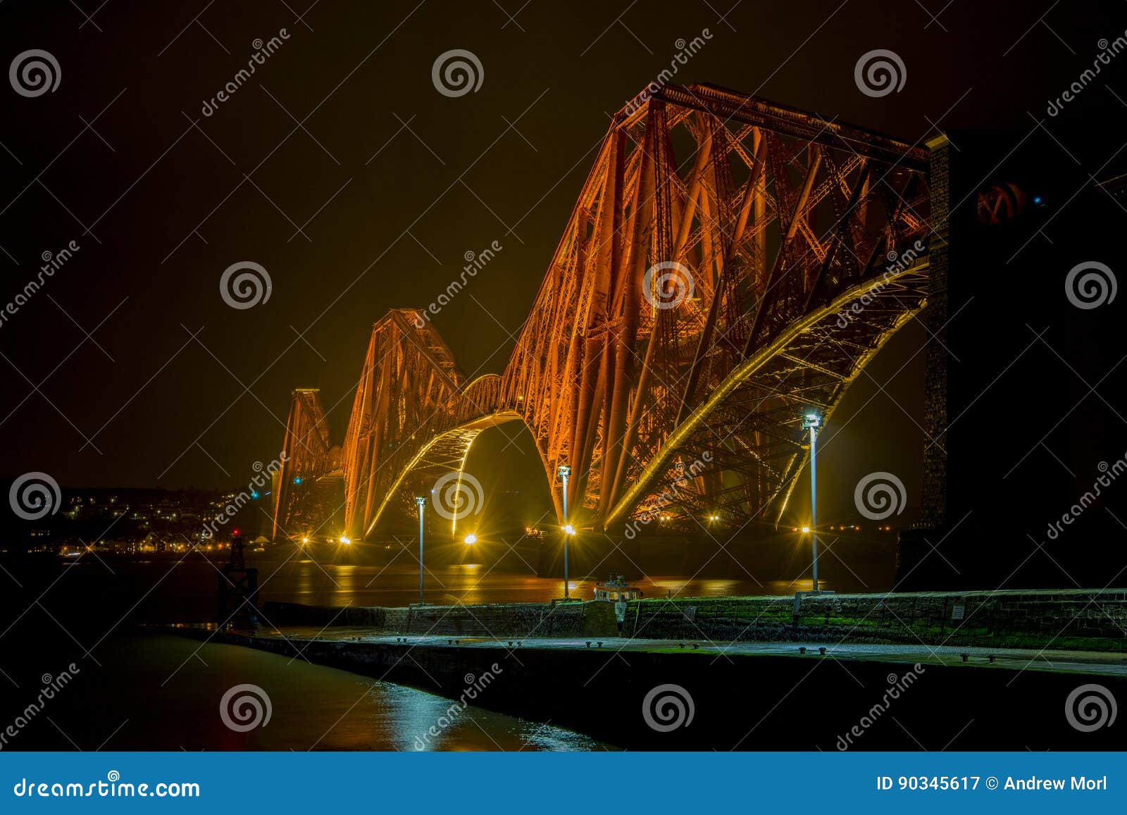 Forth Rail Bridge stock image. Image of scotland, crossing - 90345617