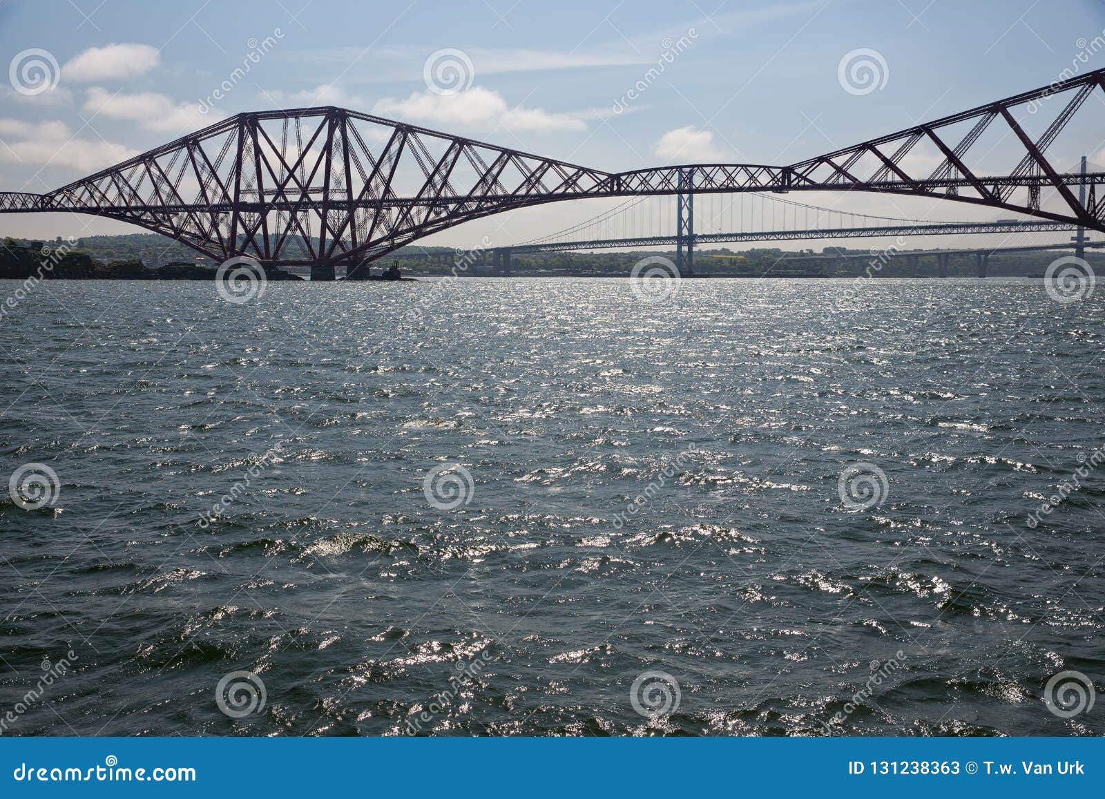 Forth Railway Bridge Over Firth of Forth Near Edinburgh , Scotland ... Forth Railway Bridge Over Firth of Forth Near Edinburgh , Scotland ...