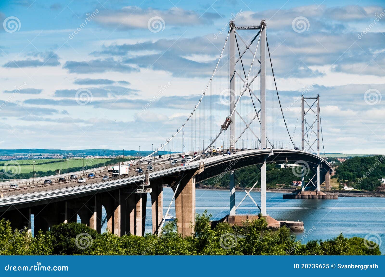 Forth Road And Rail Bridges Royalty-Free Stock Photography ...