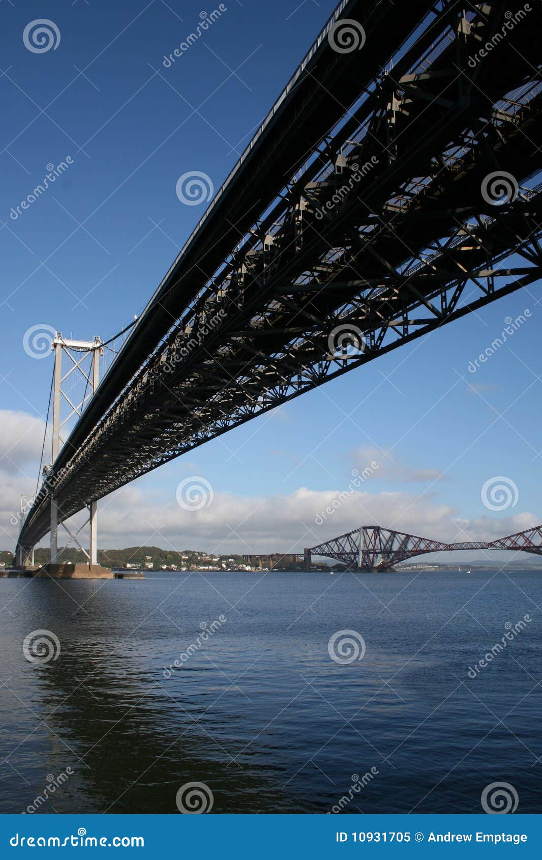 The Forth Road Bridge, Edinburgh Stock Image - Image of bridge, north ...
