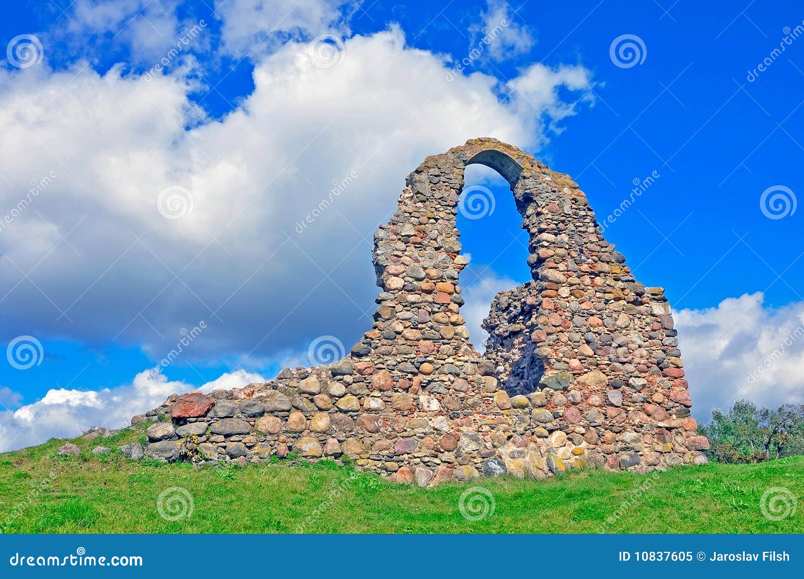 Fortification stock image. Image of place, ruin, landscape - 10837605