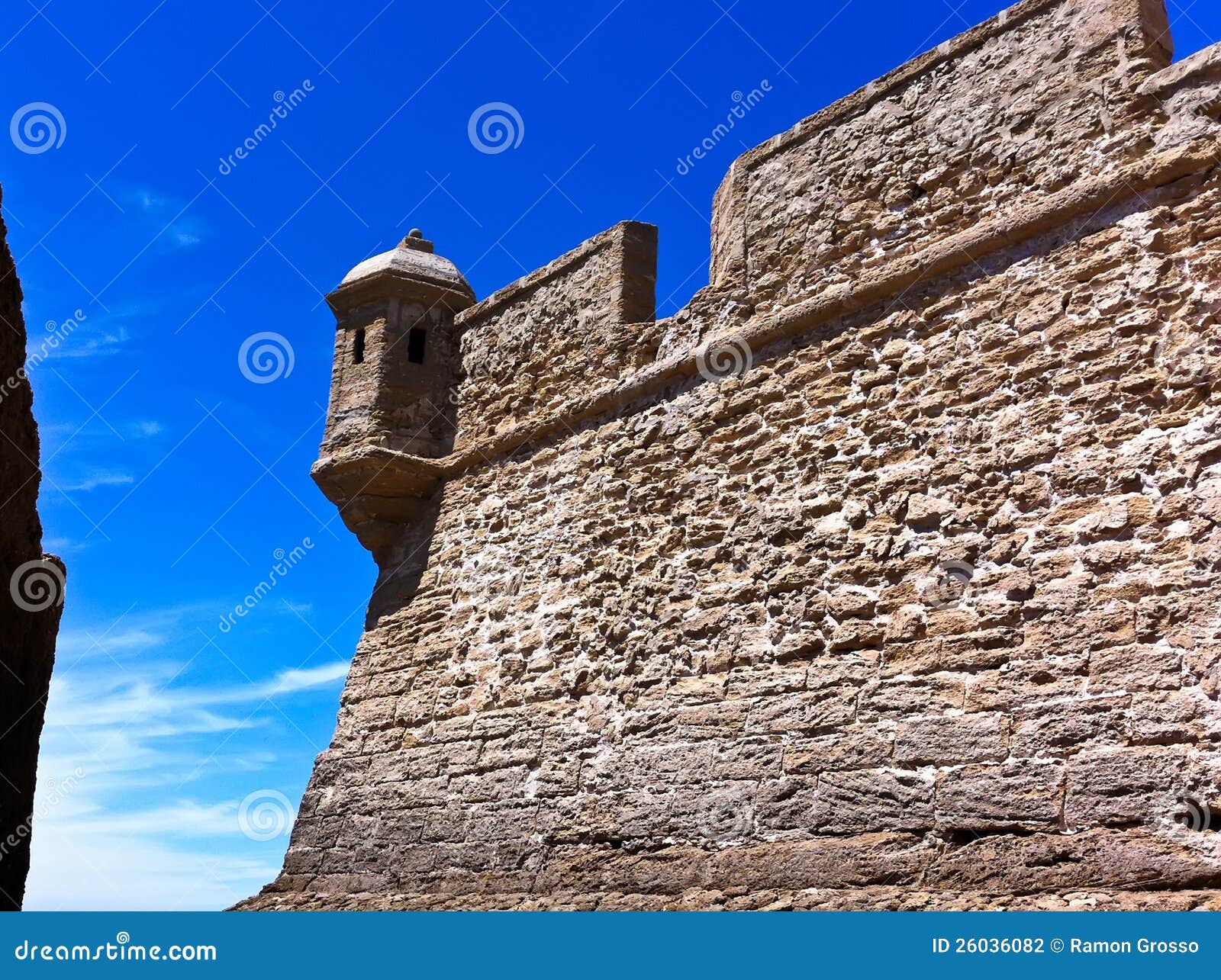 Fortification stock photo. Image of symbol, tourist, colonial - 26036082