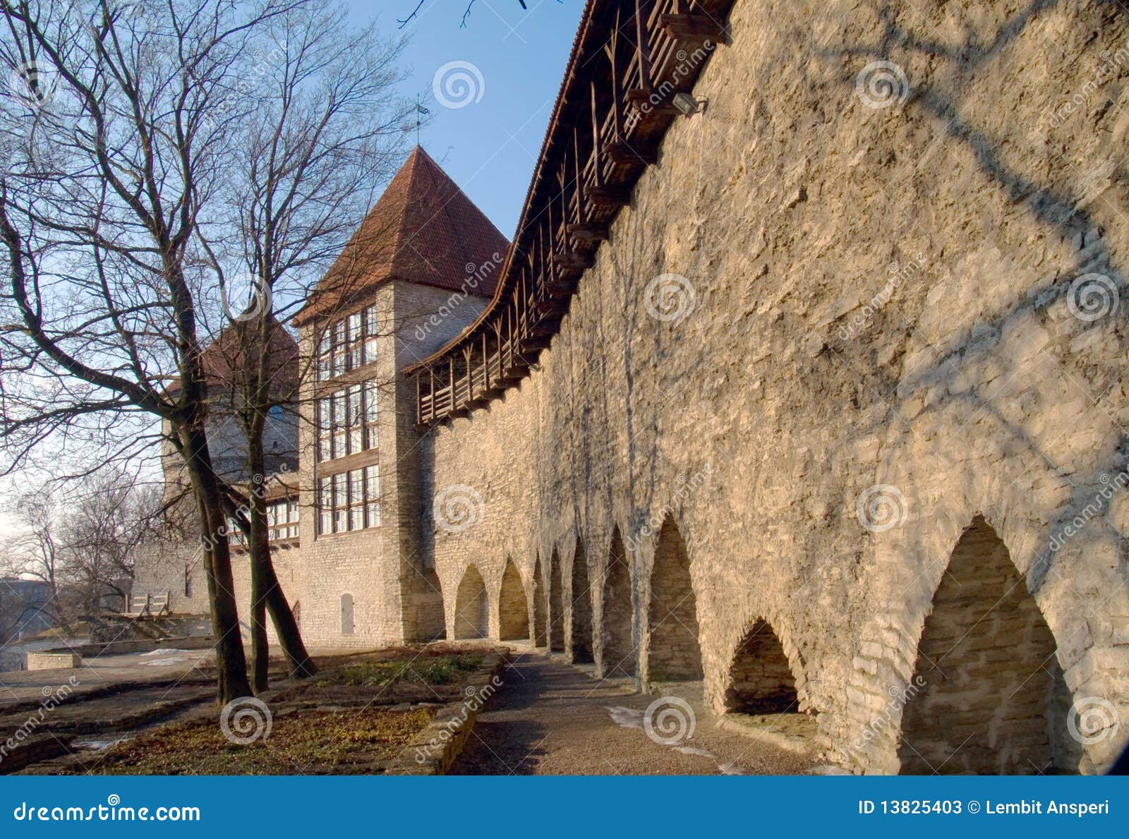Fortification in Medieval Tallinn Stock Image - Image of estonia ... Fortification in Medieval Tallinn Stock Image - Image of estonia ...