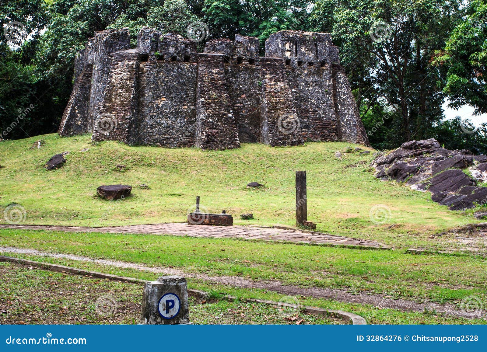 Fortification stock photo. Image of medieval, bastion - 32864276