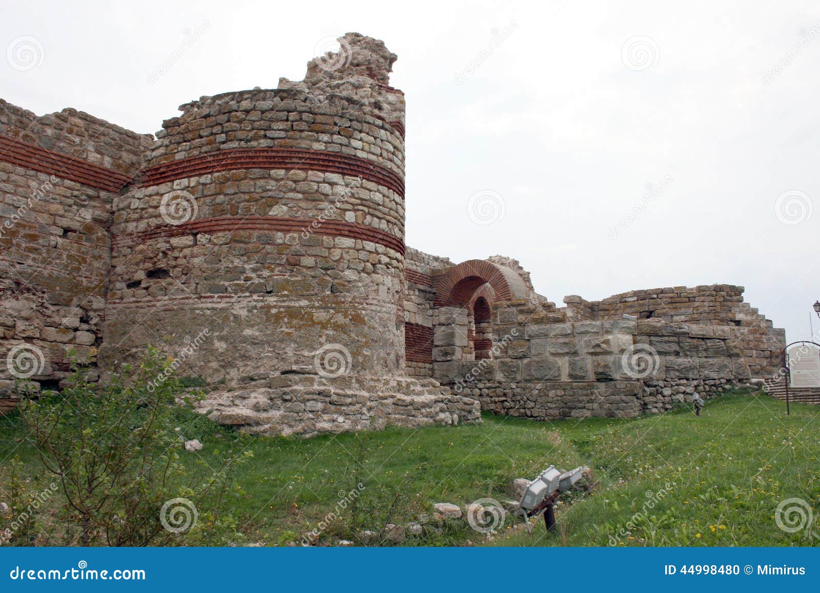 FORTIFICATION WALLS stock photo. Image of residential - 44998480