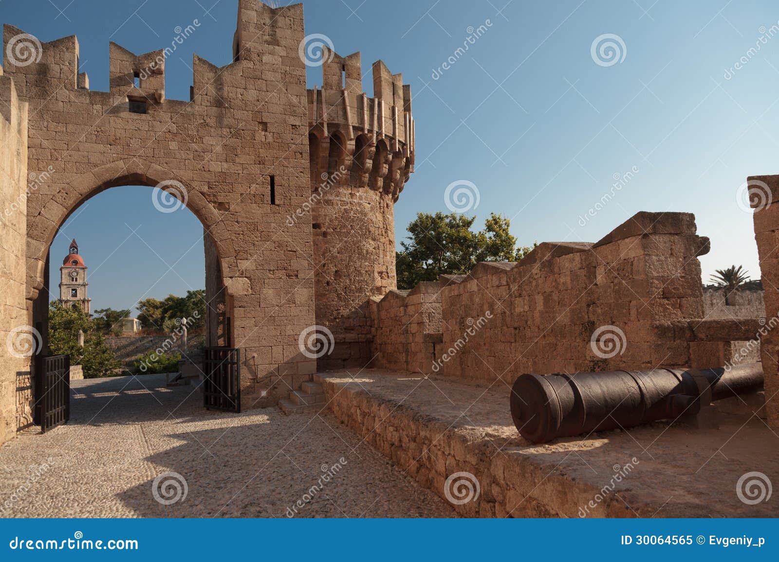 Fortification walls stock image. Image of doorway, renaissance - 30064565