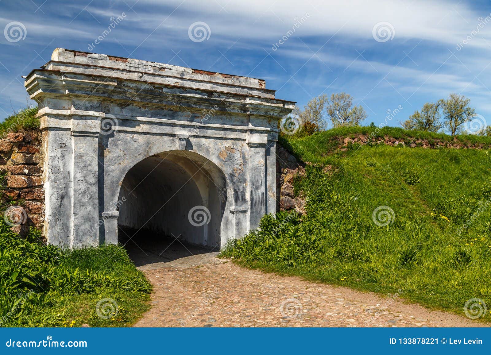 Fortifications of Vyborg stock image. Image of annencor - 133878221