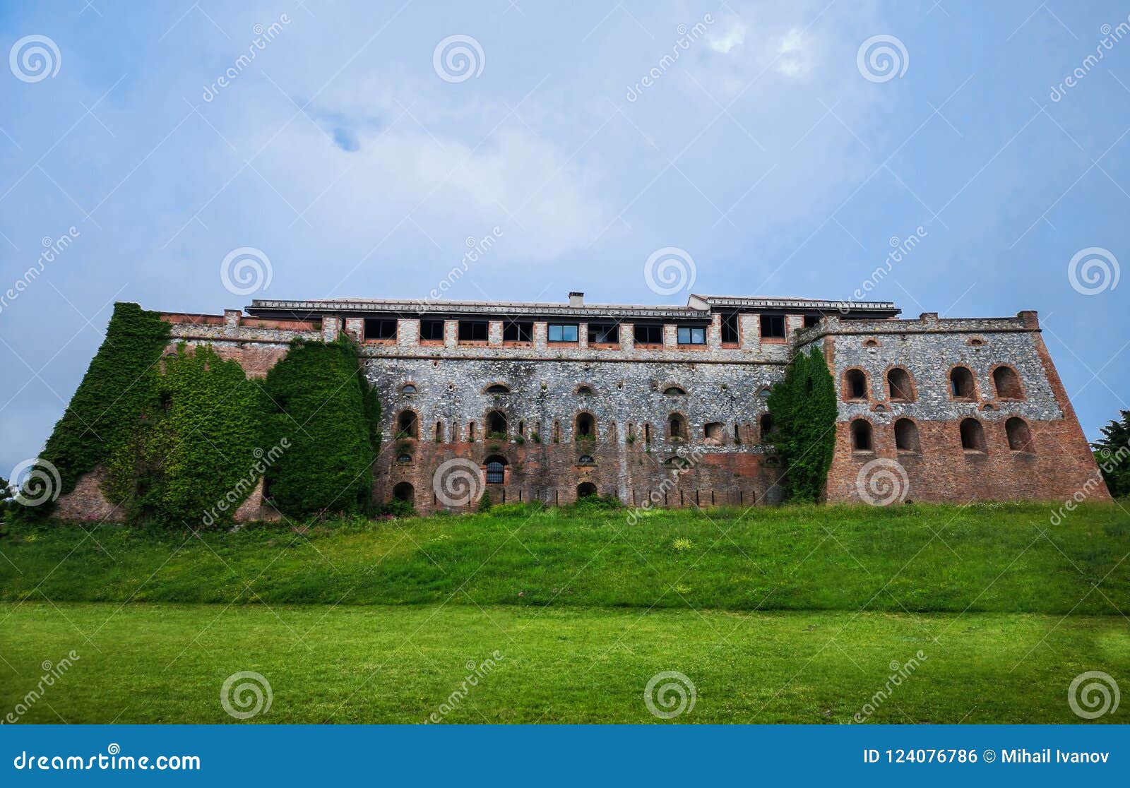 Forte Begato in Genoa, Italy Stock Photo - Image of fortress, corps ...